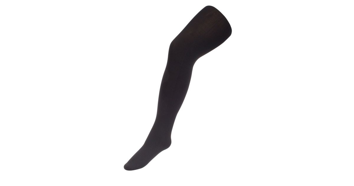 Plus Size Black 200 Denier Tights New Look