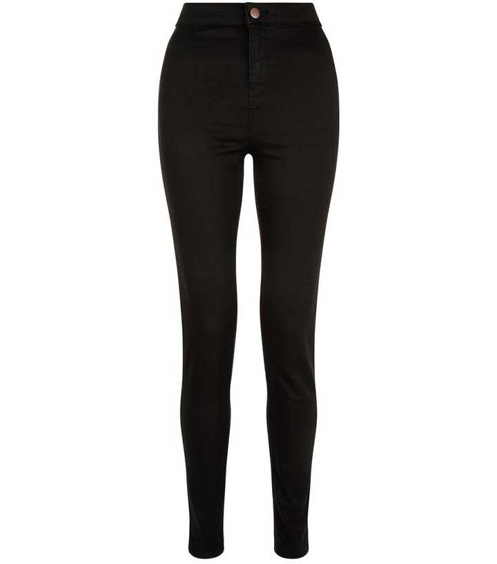 Black High Waist Super Skinny Jeans | New Look