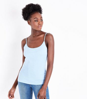 Pale blue cami store