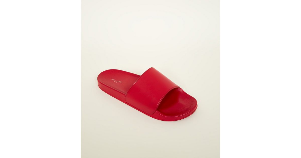 Red Sliders | New Look