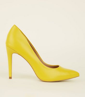 Yellow Shoes | Yellow Heels & Mustard Shoes | New Look