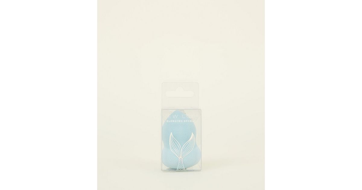 Éponge de maquillage souple bleue | New Look