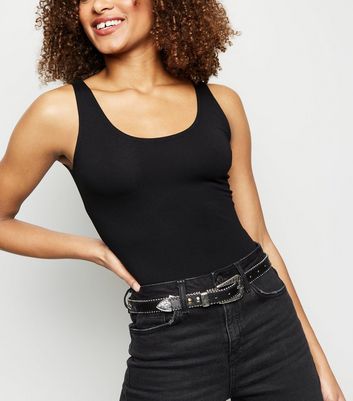 Women's Black Bodysuits | Lace & Long Sleeve Bodysuits | New Look