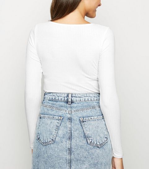 Cream Tops | Cream Blouses & Cream Lace Tops | New Look