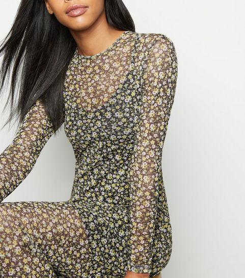 Mesh Dresses | Sheer & Mesh Bodycon Dresses | New Look