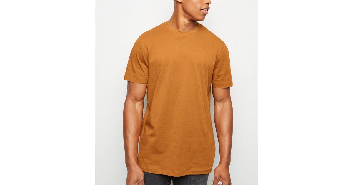 Rust Crew Neck T-Shirt | New Look