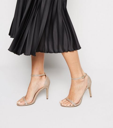 Sandales à talons | Sandales à brides & à lanières | New Look