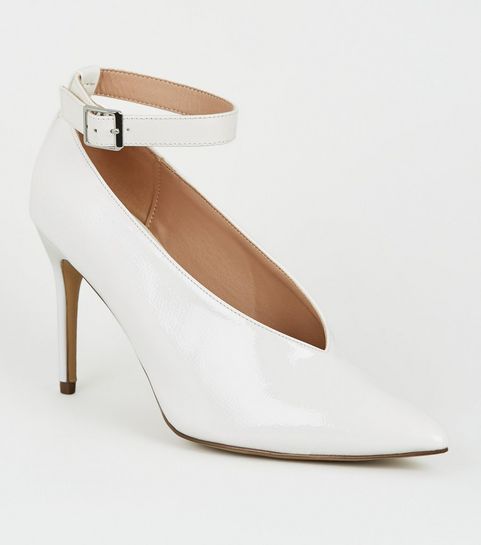 White Heels | White Stilettos & White Platform Heels | New Look