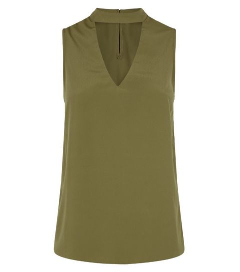 Green Tops | Khaki, Lime & Emerald Green Tops | New Look