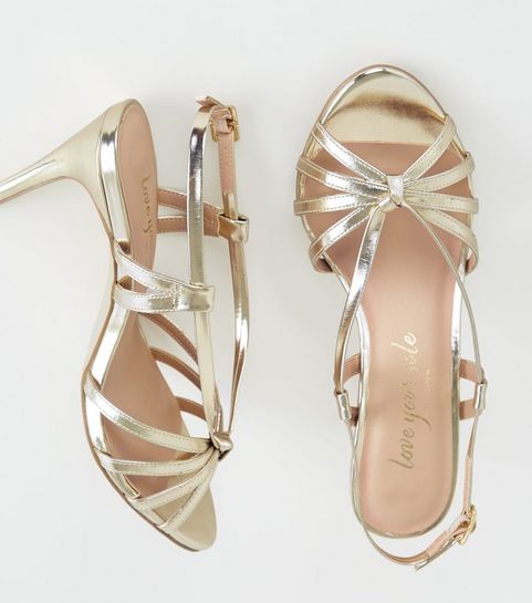 Sandales à talons | Sandales à brides & à lanières | New Look