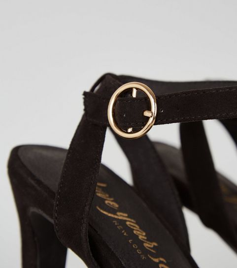 Sandales à talons | Sandales à brides & à lanières | New Look