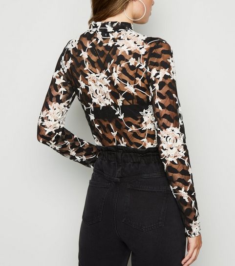 Mesh Tops | Mesh Crop Tops & Long Sleeve Mesh Tops | New Look