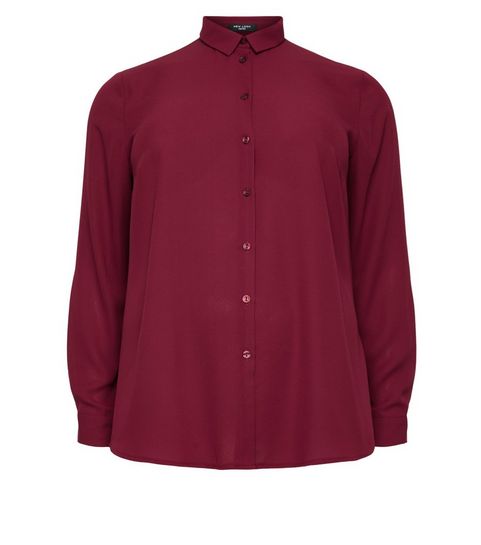 Red Tops | Wine Red, Maroon & Burgundy Tops | New Look