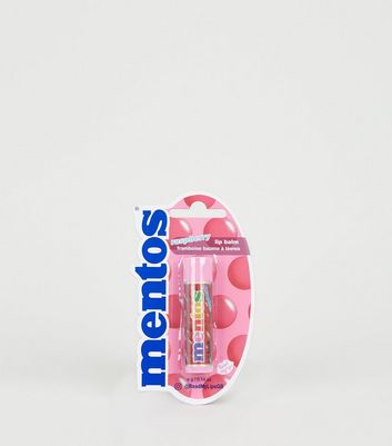 Pink Mentos Raspberry Lip Balm | New Look