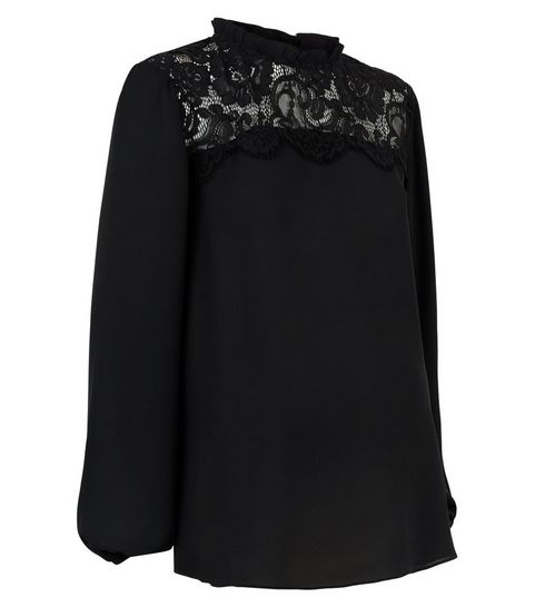 Lace Tops | Lace Long Sleeve Tops & Blouses | New Look