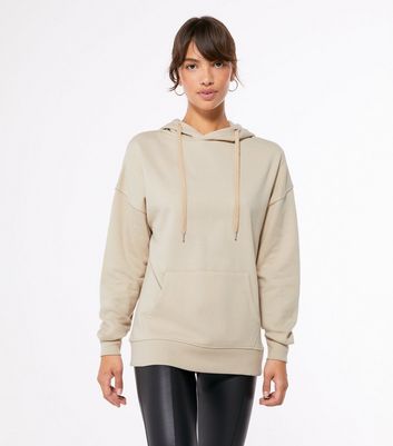 Camel Pocket Front Hoodie | New Look