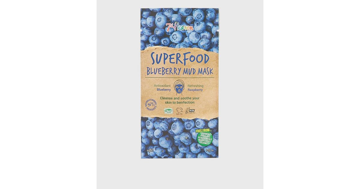 7th Heaven Blueberry Superfood Mud Mask | New Look