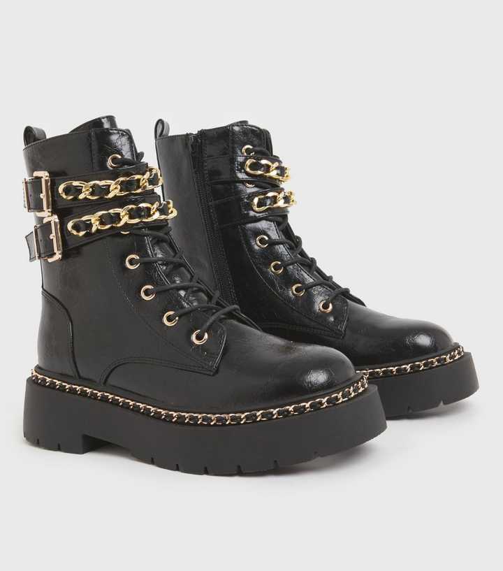 Womens Boots With Chains