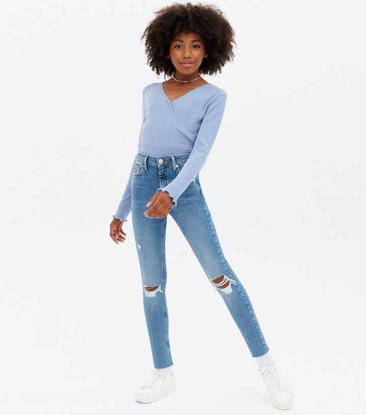 Menina Jeans Skinny Rasgado Gang Skinny Jeans Für Damen | ZALANDO