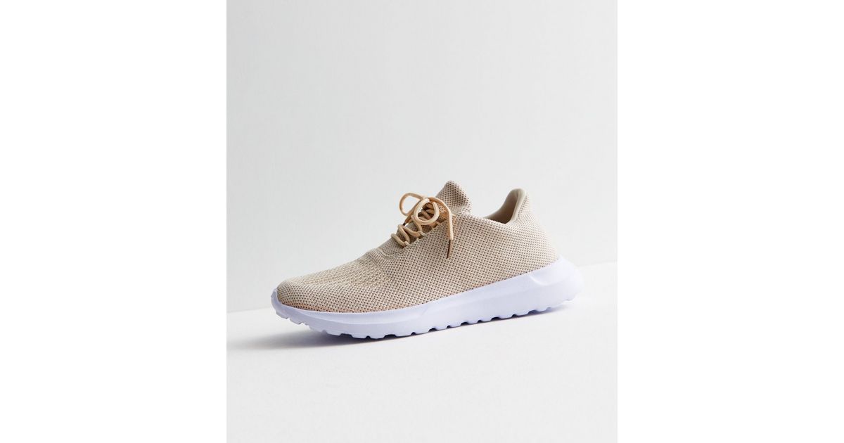 Stone Lightweight Trainers | New Look