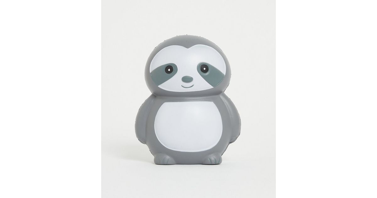Grey Sloth Stress Ball | New Look