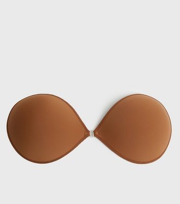 Brown B Cup Stick On Bra | New Look