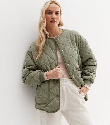Collarless Jackets | Women's Collarless Coats | New Look