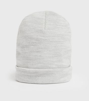 Light Grey Knit Beanie | New Look