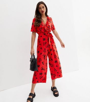 Red Jumpsuits | Red Playsuits for Women | New Look