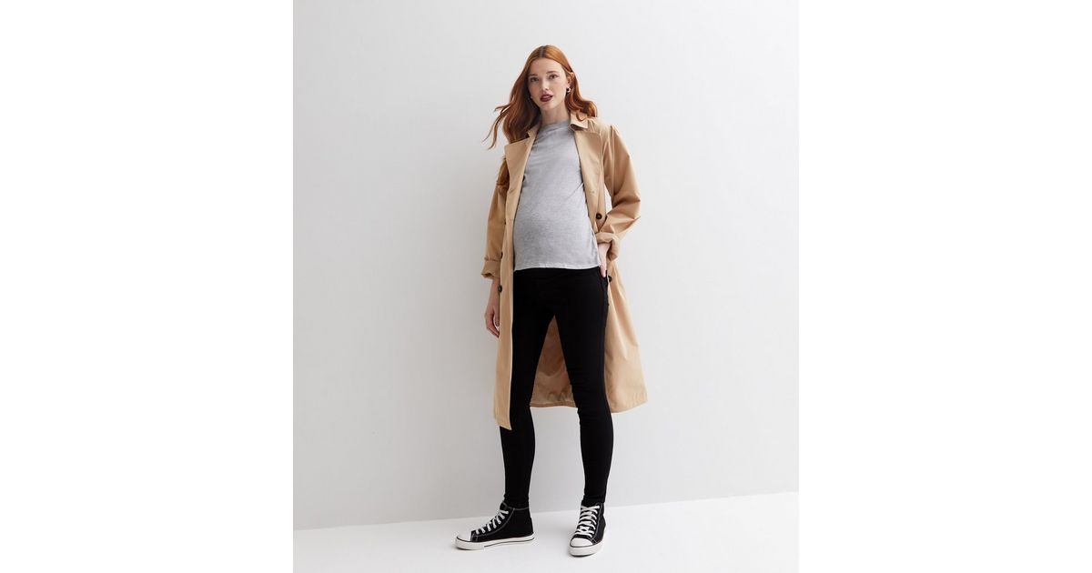 Maternity Black Lift & Shape Viv Jeggings | New Look