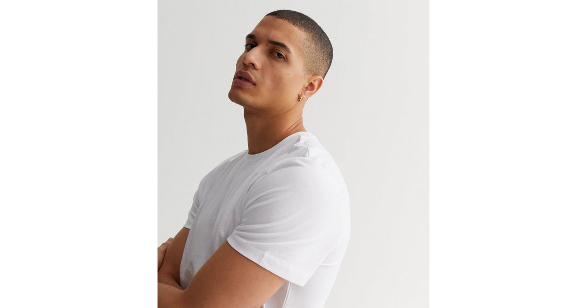 White Crew Neck T-Shirt | New Look