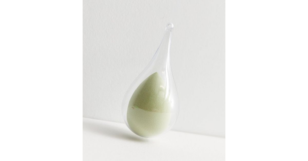 Light Green Pointed Beauty Sponge | New Look