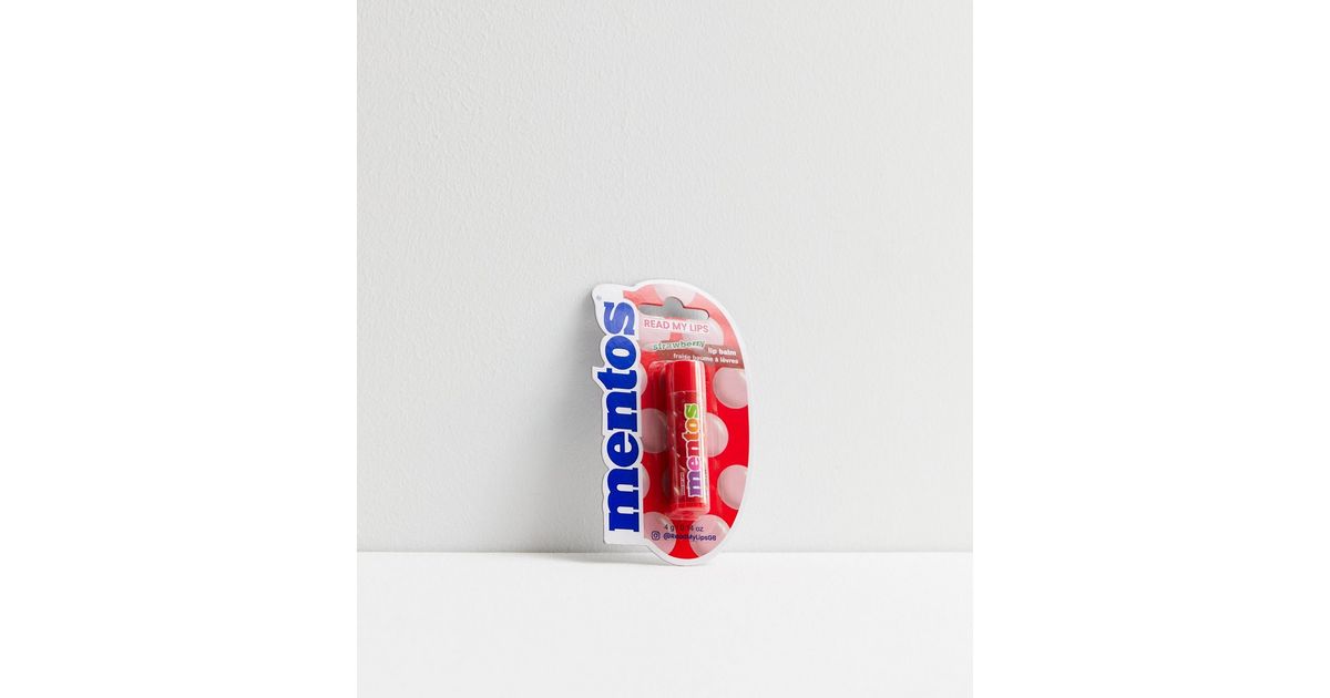 Mentos Red Strawberry Lip Balm | New Look