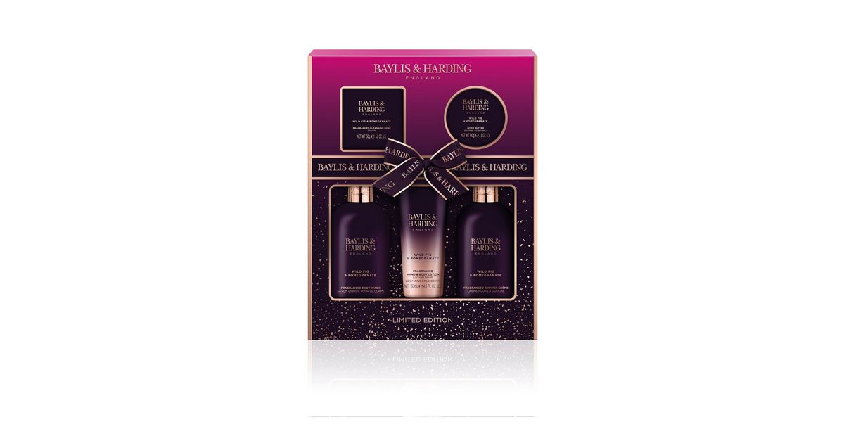 Baylis & Harding Wild Fig and Pomegranate Perfect Pamper Gift Set | New Look