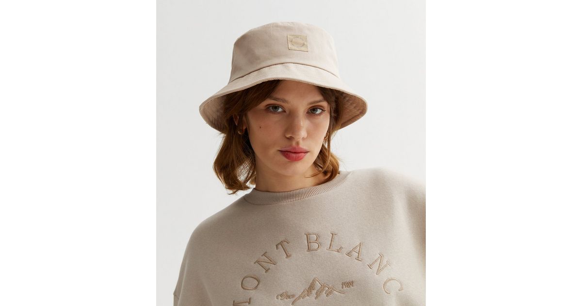 Cream Embroidered New York City Bucket Hat | New Look