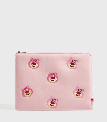 Skinnydip Pink Disney Lotso Bear 16" Laptop Case | New Look