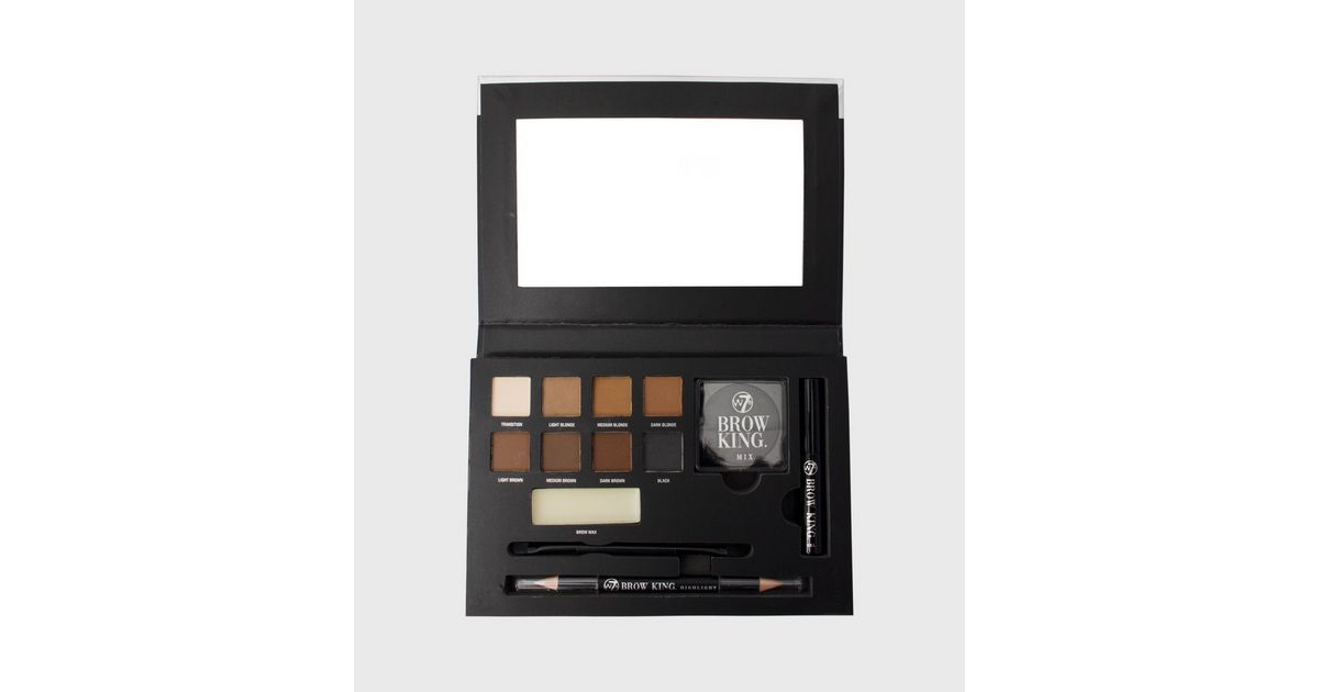 W7 Brow King Ultimate Eye and Brow Palette | New Look