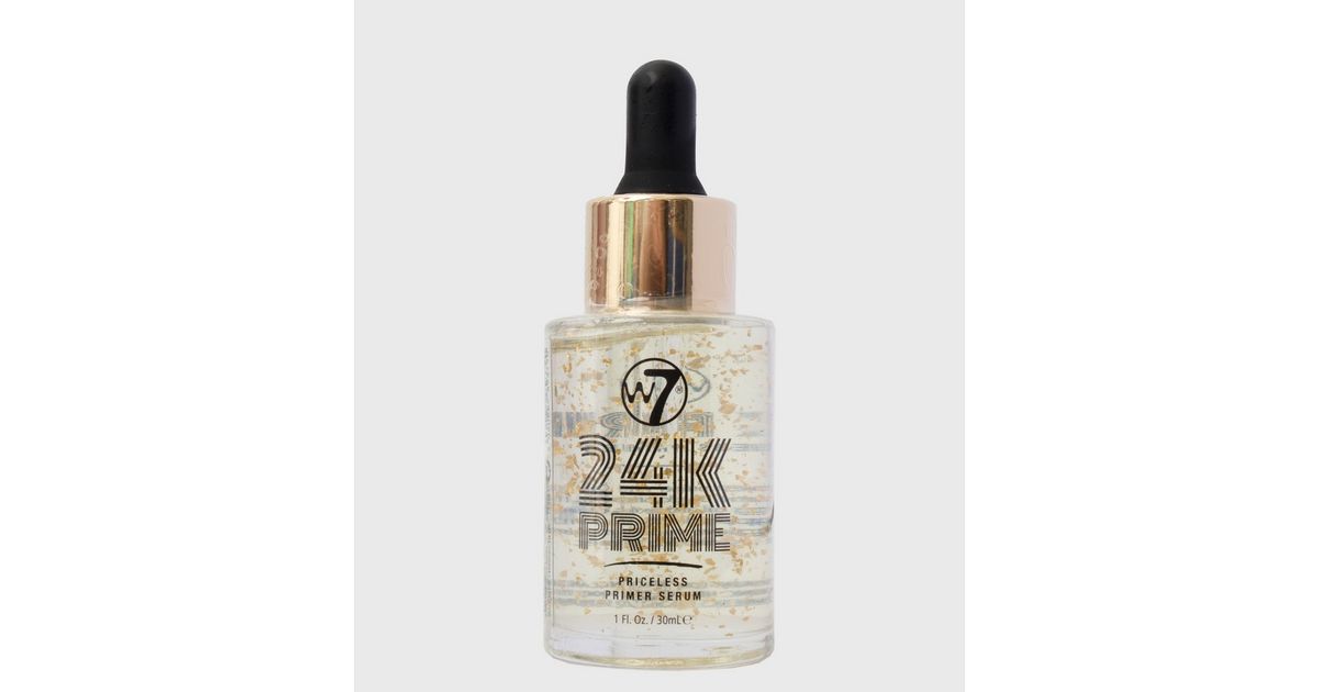 W7 24K Prime Priceless Primer Serum | New Look