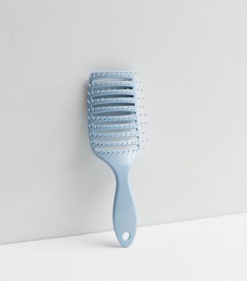 Pale Blue Flexible Hair Brush | New Look