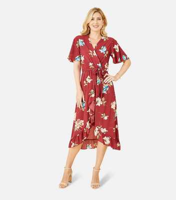 Red Wrap Dresses for Women | New Look