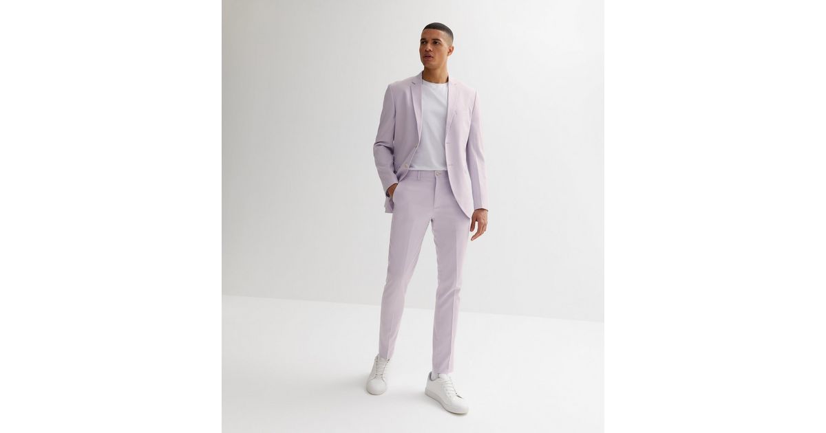 Jack & Jones Lilac Slim Fit Trousers | New Look