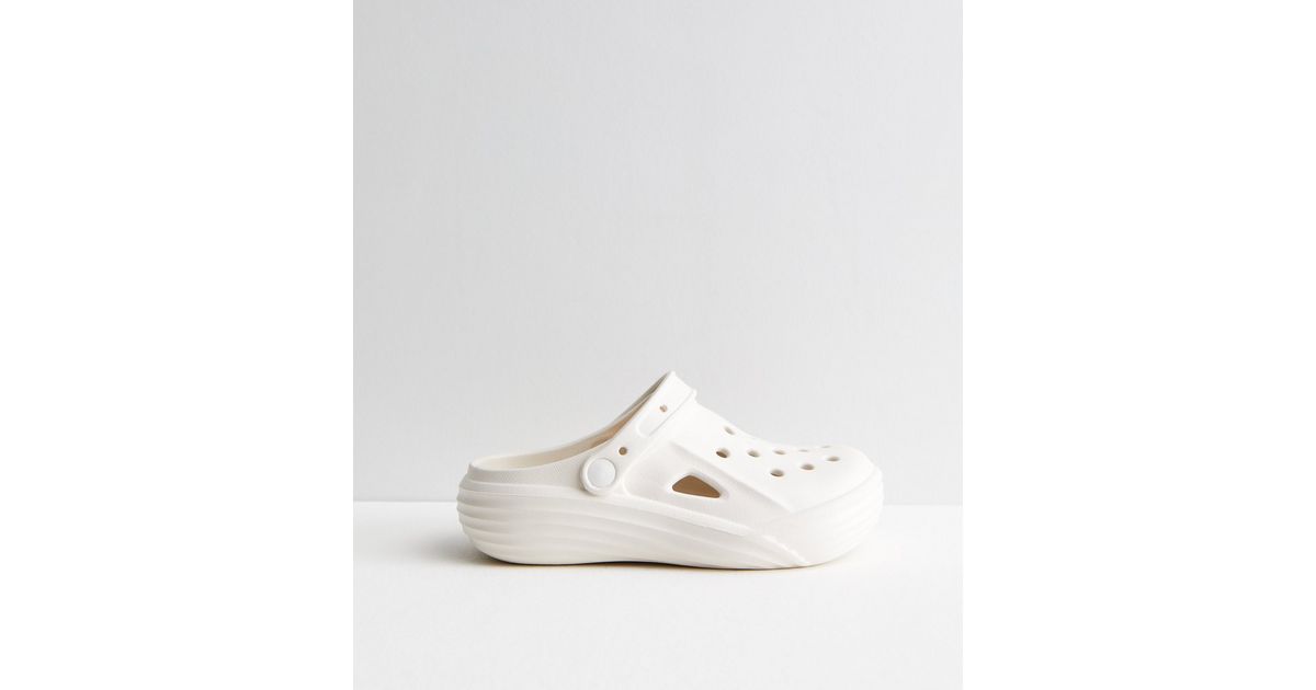 White Clog Sandals | New Look