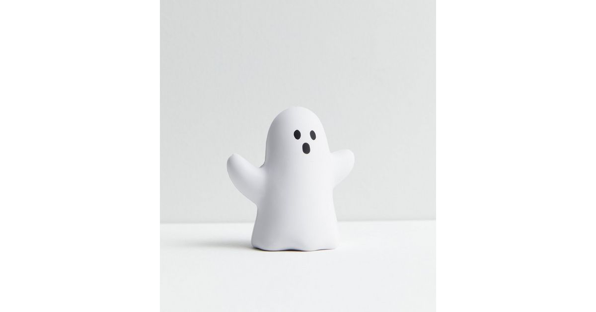 White Ghost Stress Ball | New Look