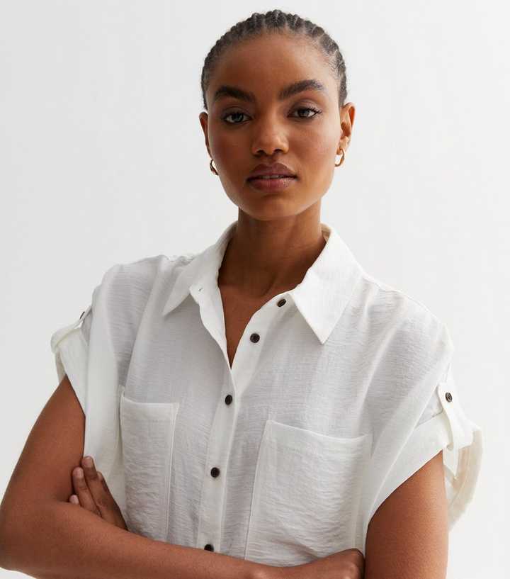 White Longline Blouses Buy Off White Tops For Women By Marks & Spencer