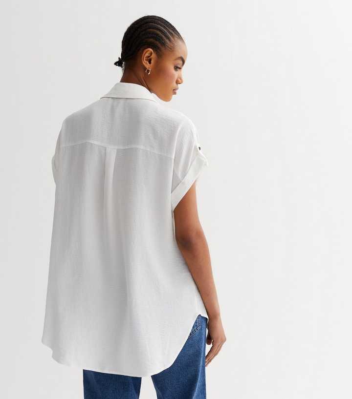 White Longline Blouses Buy Off White Tops For Women By Marks & Spencer