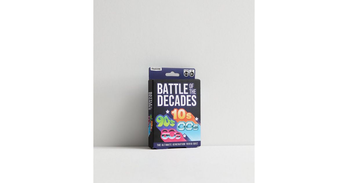 Battle of the Decades Card Game | New Look