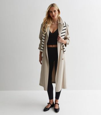 Black Lace Trim Wrap Crop Top | New Look