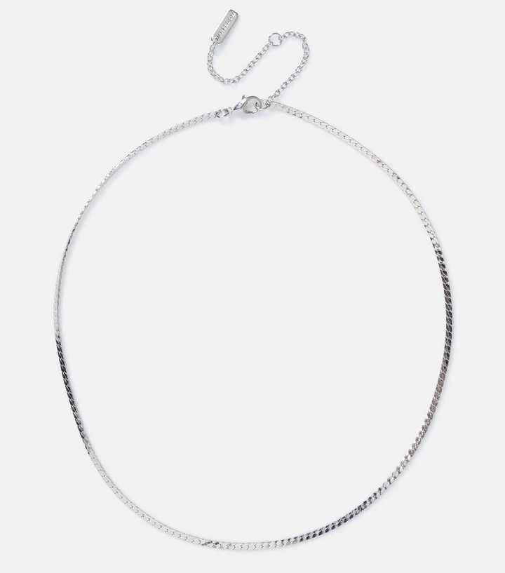 Freedom Silver Chain Necklace | New Look