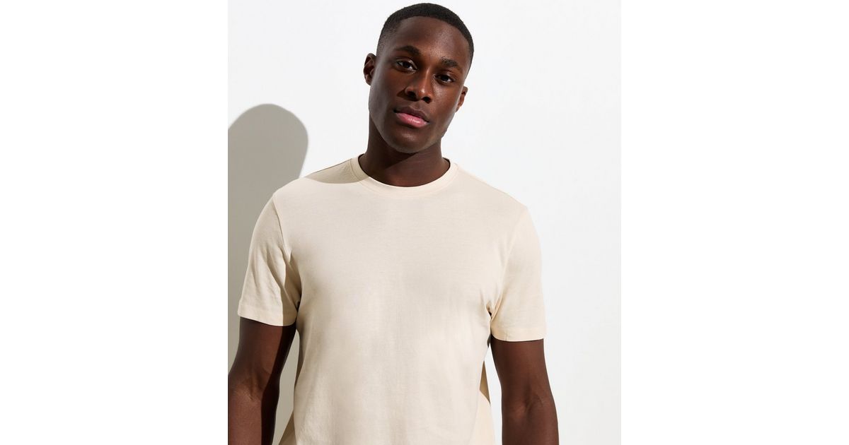Off White Crew Neck T-Shirt | New Look