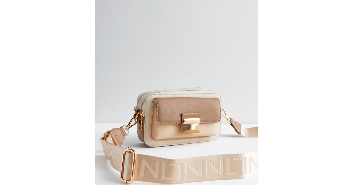 Off White Colour Block Cross Body Bag | New Look